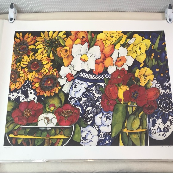 Art | 208 Kate Larsson Spring Choral Lithograph Signed Numbered Print ...